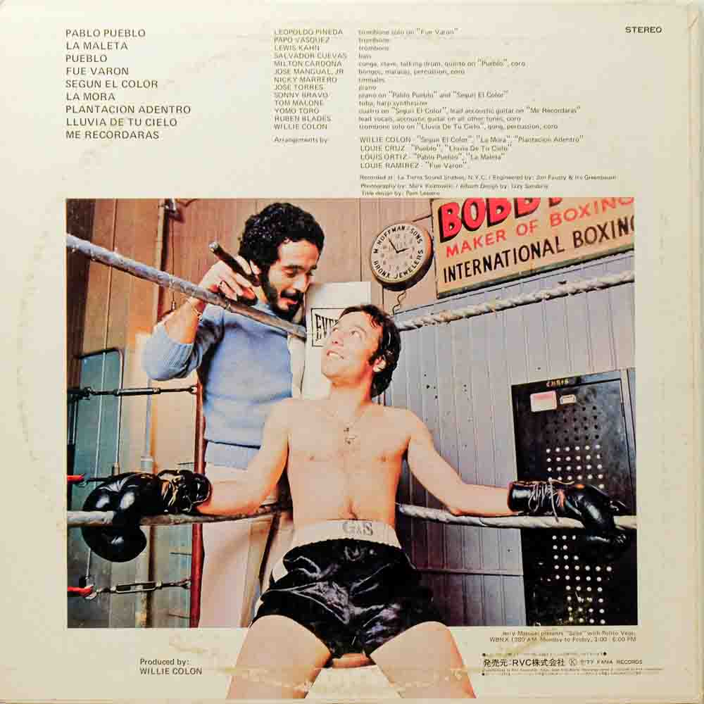 Willie Colon Presents Ruben Blades - Metiendo Mano! - Raw Music Store