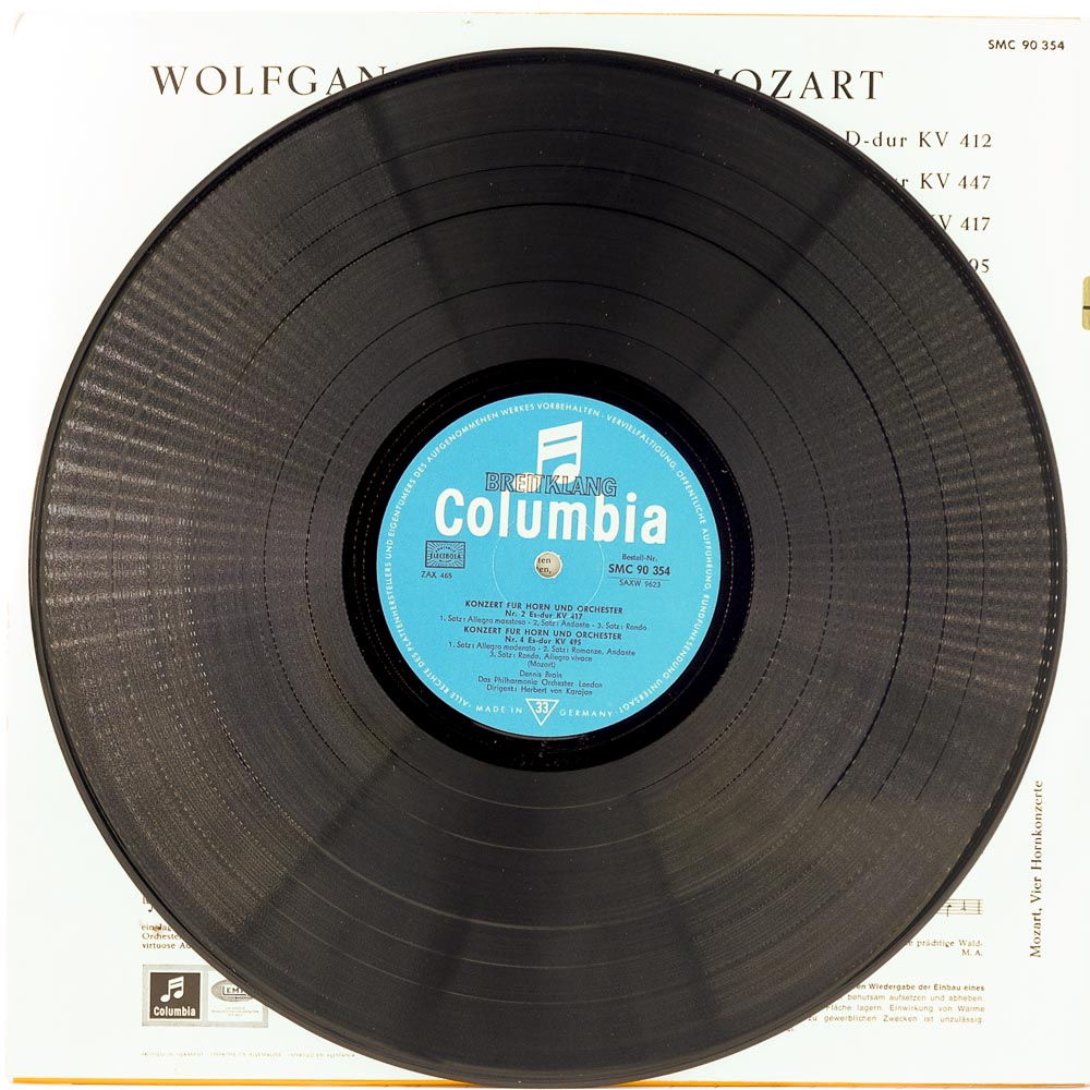 Wolfgang Amadeus Mozart, Dennis Brain Philharmonia Orchestra Herbert ...