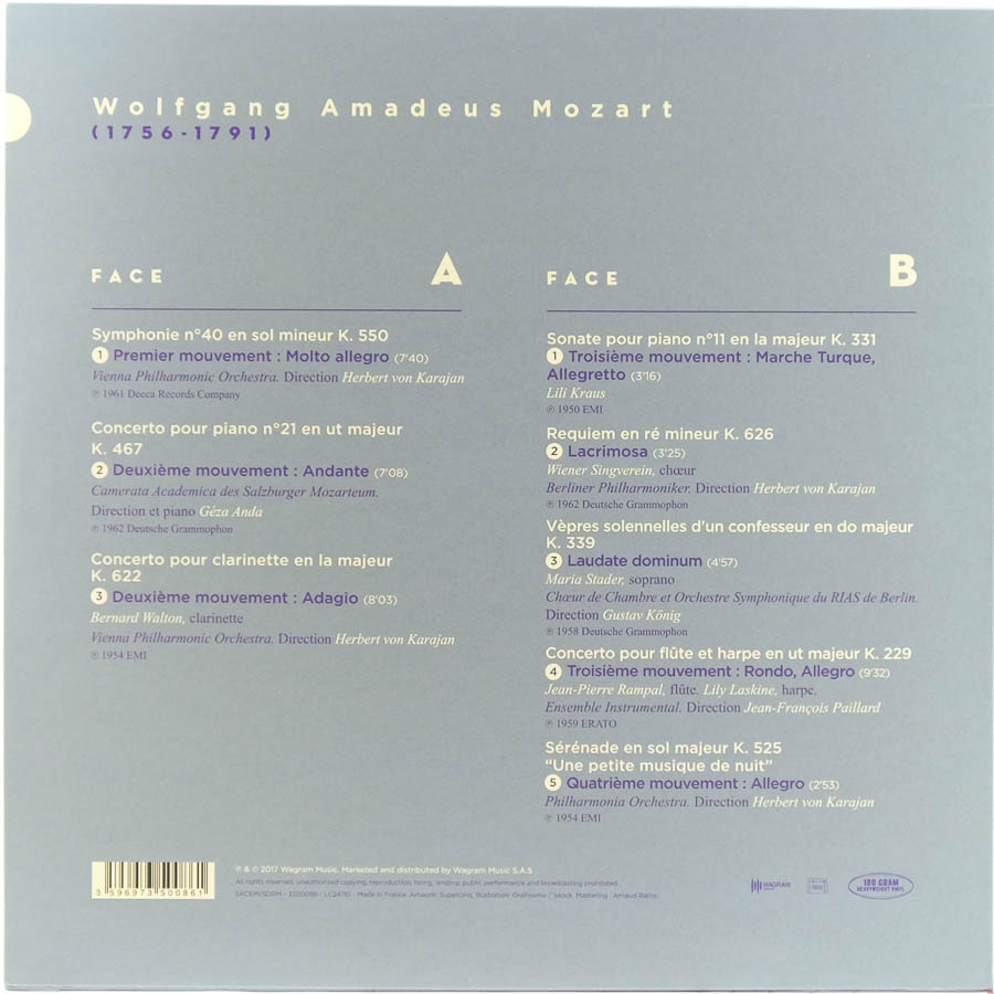 Wolfgang Amadeus Mozart - Les Chefs D'oeuvres De / The Masterpieces Of ...