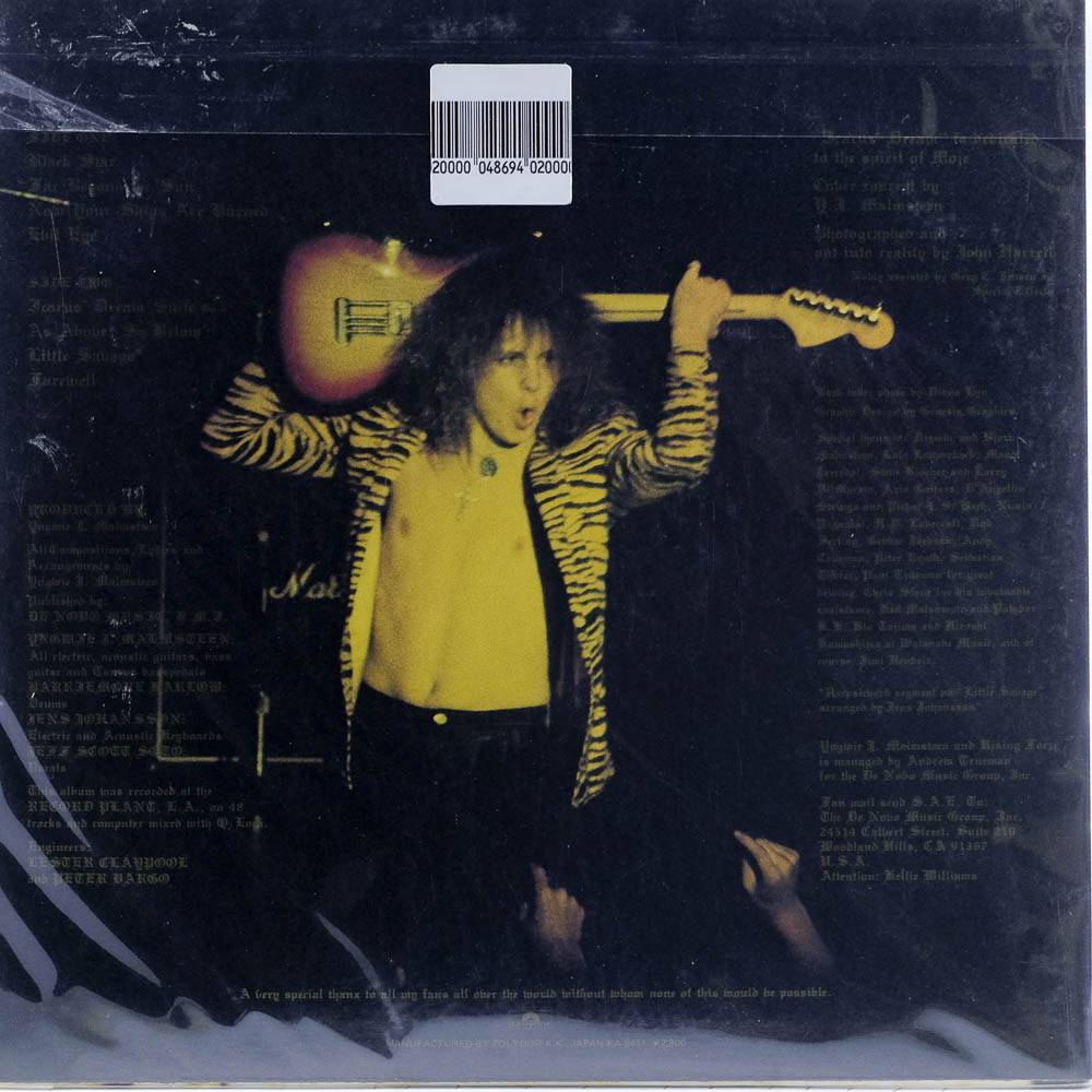 Yngwie Malmsteen - Rising Force - Raw Music Store