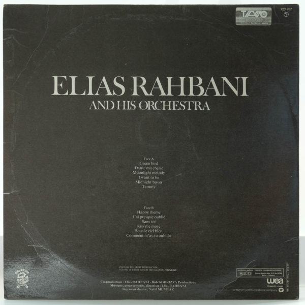 Elias Rahbani - Elias Rahbani And His Orchestra - Raw Music Store