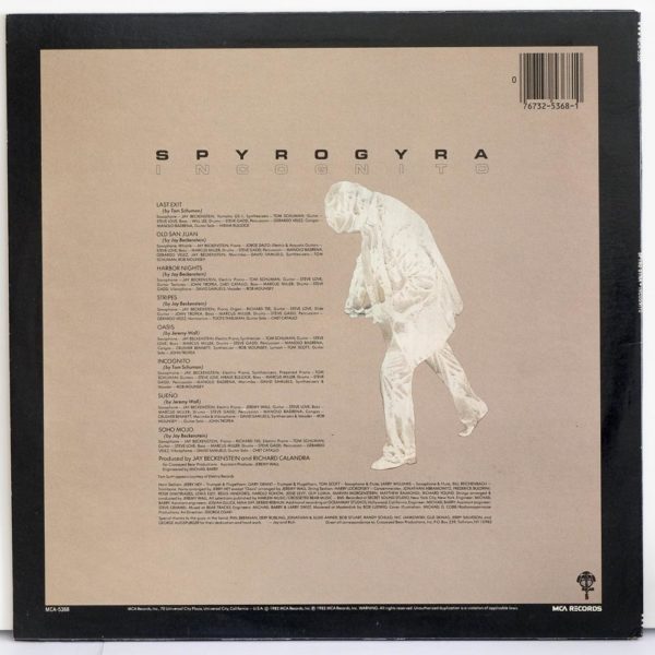 Spyro Gyra - Incognito - Raw Music Store