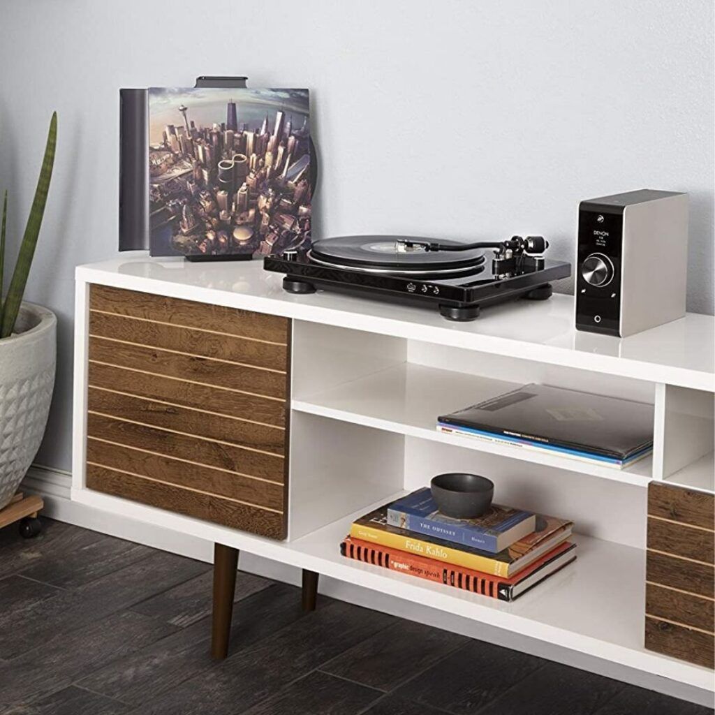 Denon DP-450 Stereo Turntable with USB - Raw Music Store