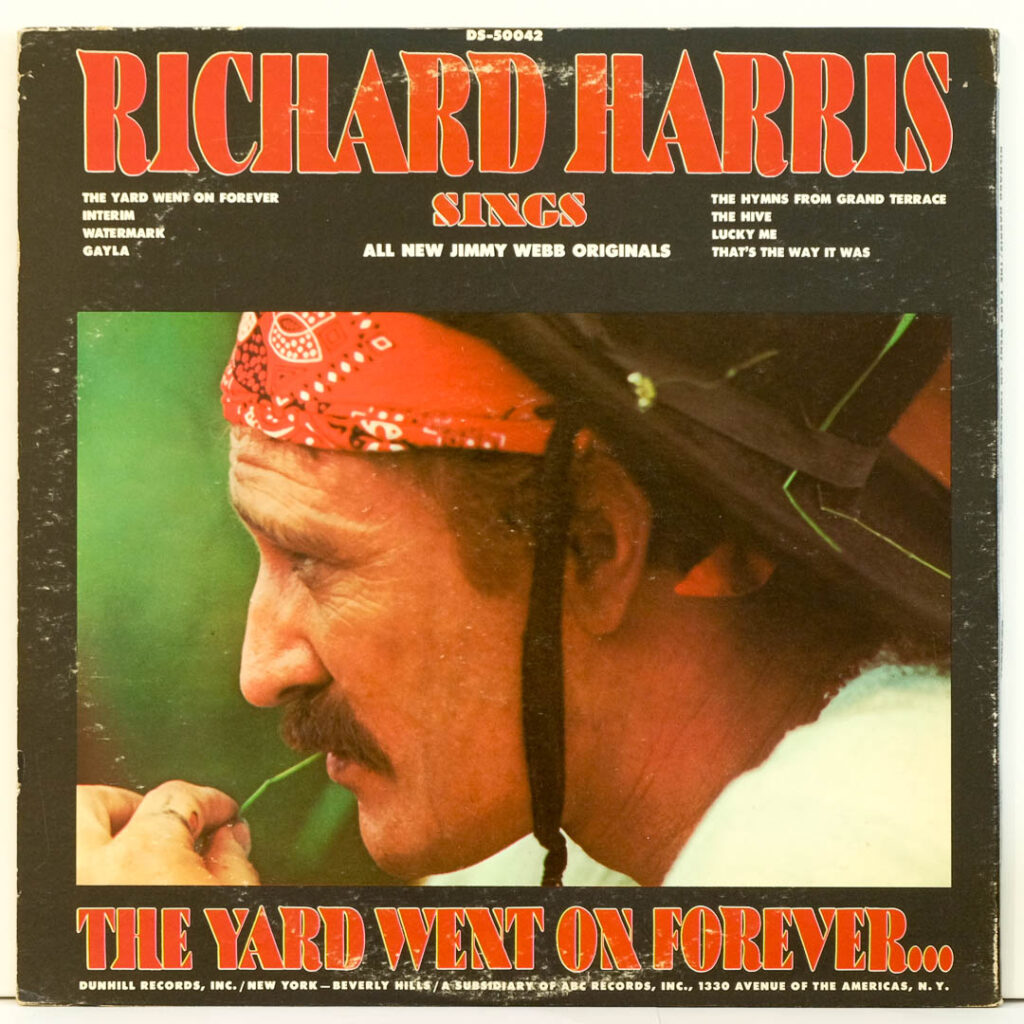 Richard Harris - The Yard Went On Forever... - Raw Music Store