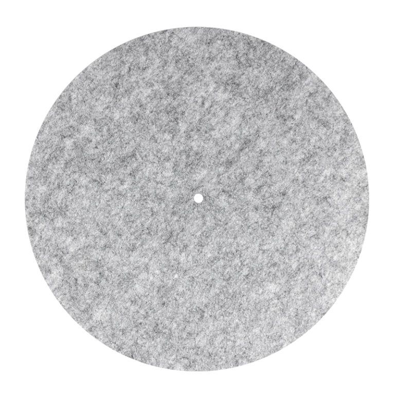 Turntable Felt Slipmat - Grey - Raw Music Store