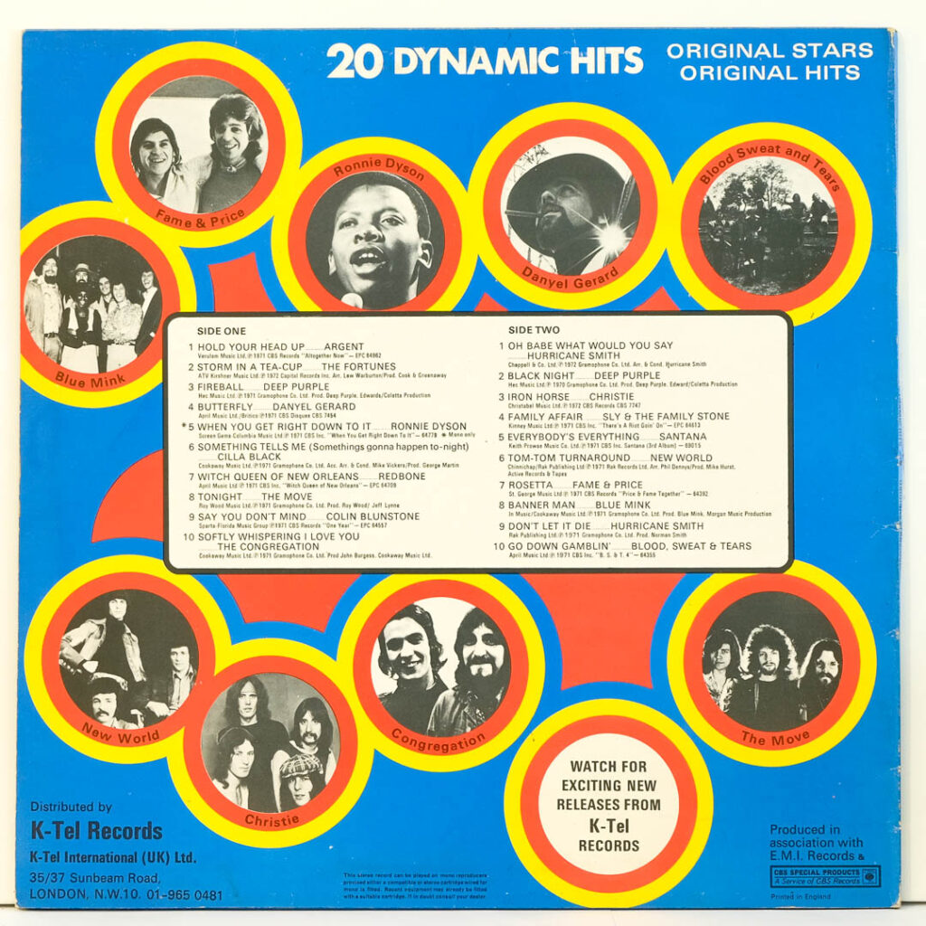 Various - 20 Dynamic Hits - Raw Music Store