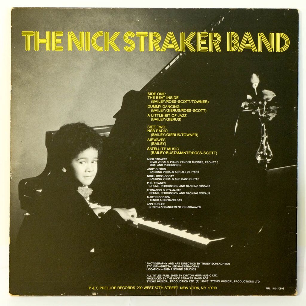 Nick Straker Band - The Nick Straker Band - Raw Music Store