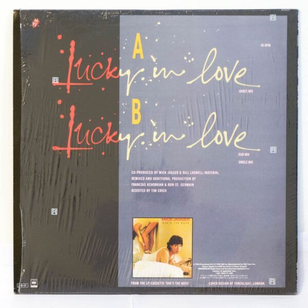 Mick Jagger - Lucky In Love (Dance Mix) - Raw Music Store
