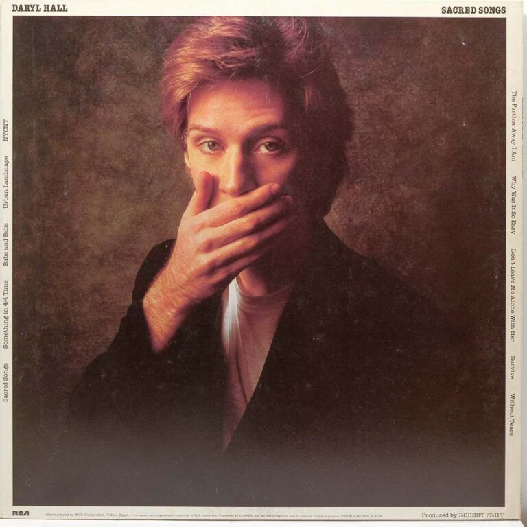 Daryl Hall - Sacred Songs - Raw Music Store