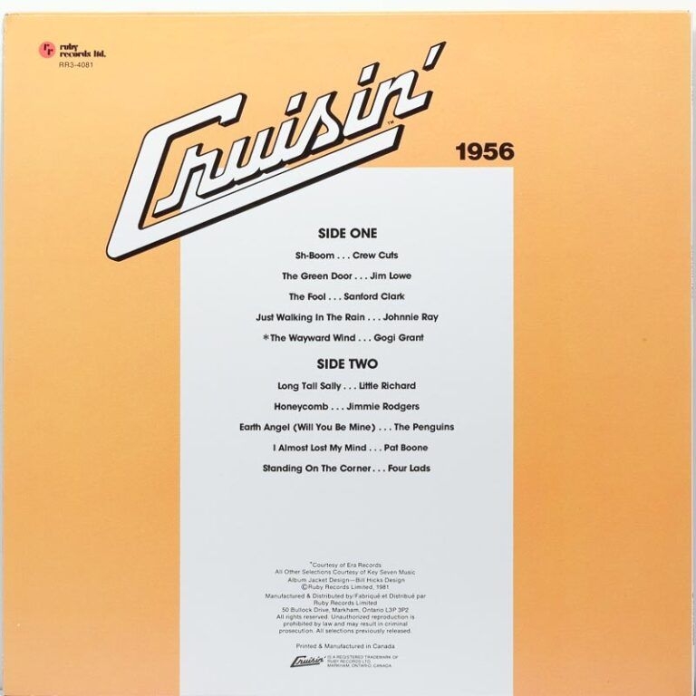 Various - Cruisin' 1956 - Raw Music Store