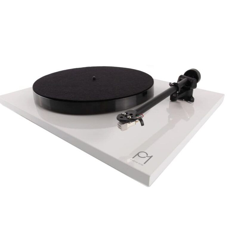 Rega Planar 1 Turntable with Rega Carbon Cartridge - Gloss White - Raw ...