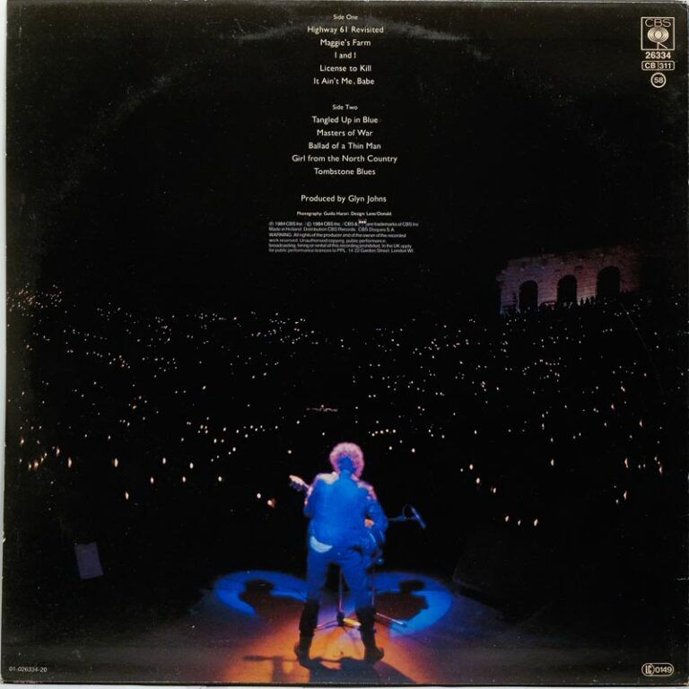 Bob Dylan - Real Live - Raw Music Store