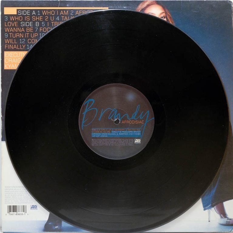 Brandy - Afrodisiac - Raw Music Store