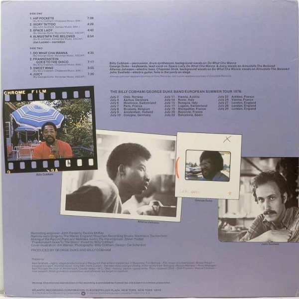 The Billy Cobham / George Duke Band - Live On Tour In Europe - Raw ...