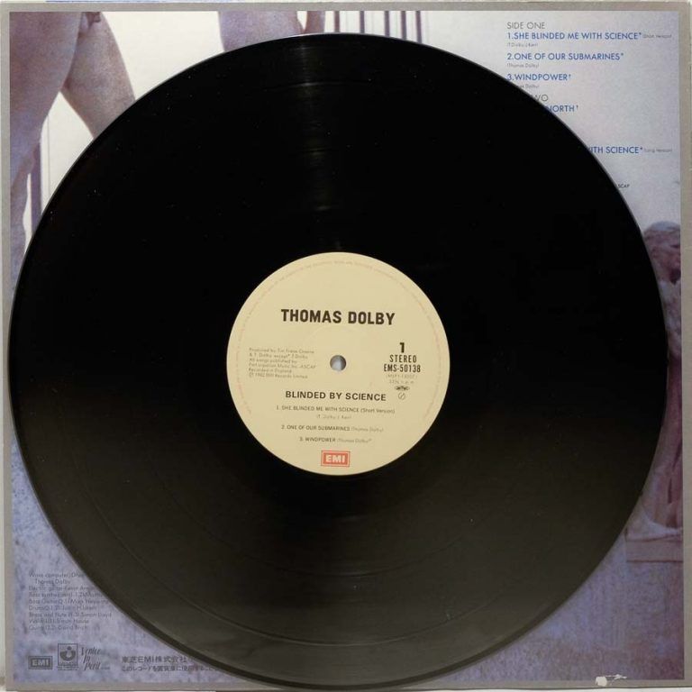 Thomas Dolby - Blinded By Science - Raw Music Store