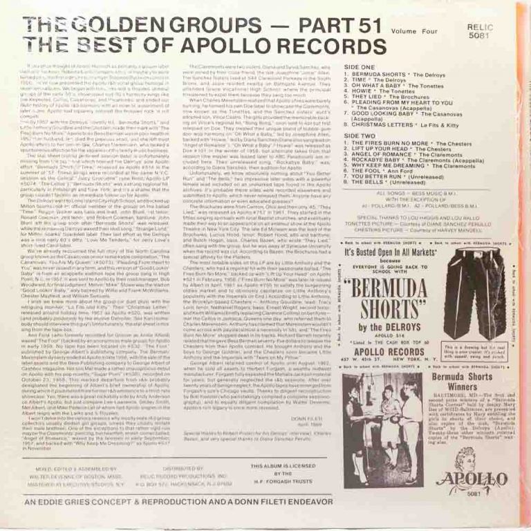 Various - The Best Of Apollo Records - Raw Music Store