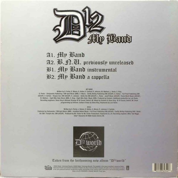D12 - My Band - Raw Music Store
