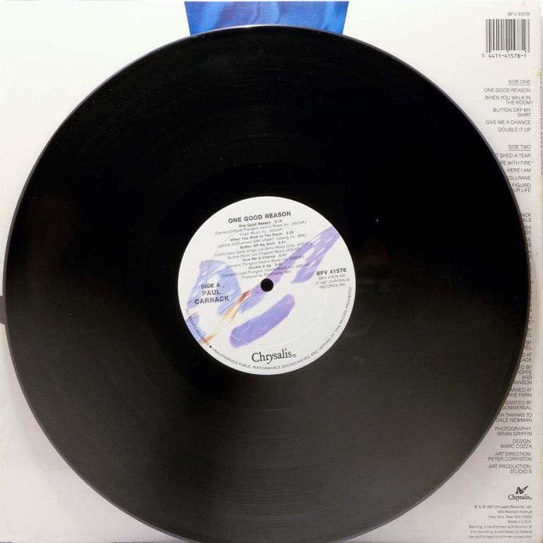 Paul Carrack - One Good Reason - Raw Music Store