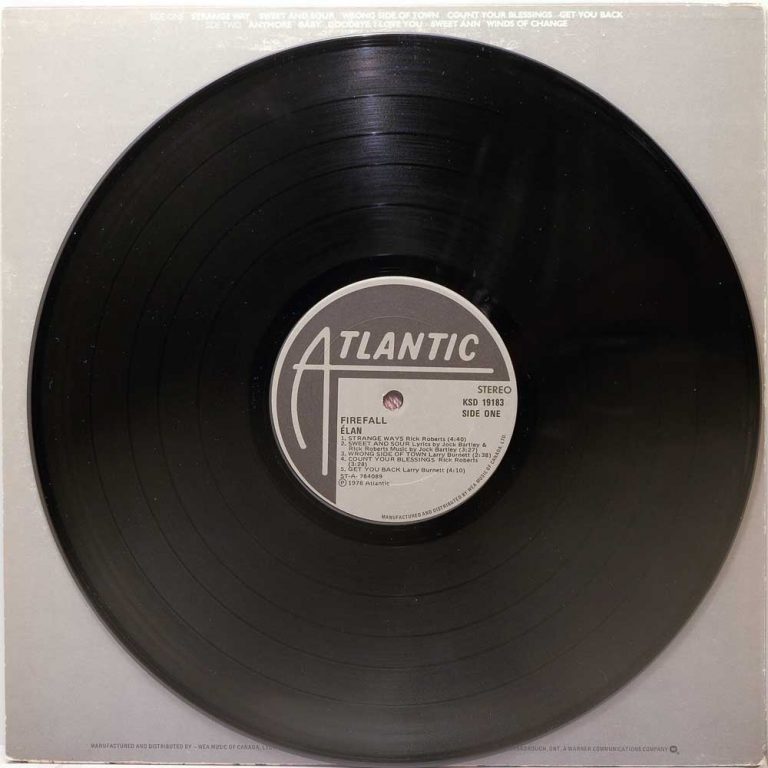 Firefall - Elan - Raw Music Store