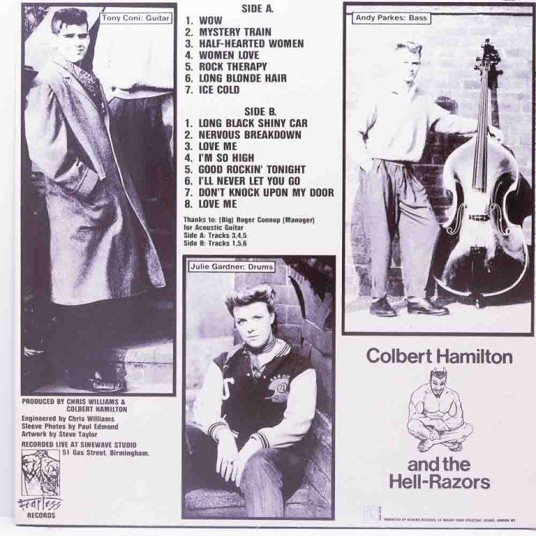 Colbert Hamilton And The Hell-Razors - Colbert Hamilton And The Hell ...