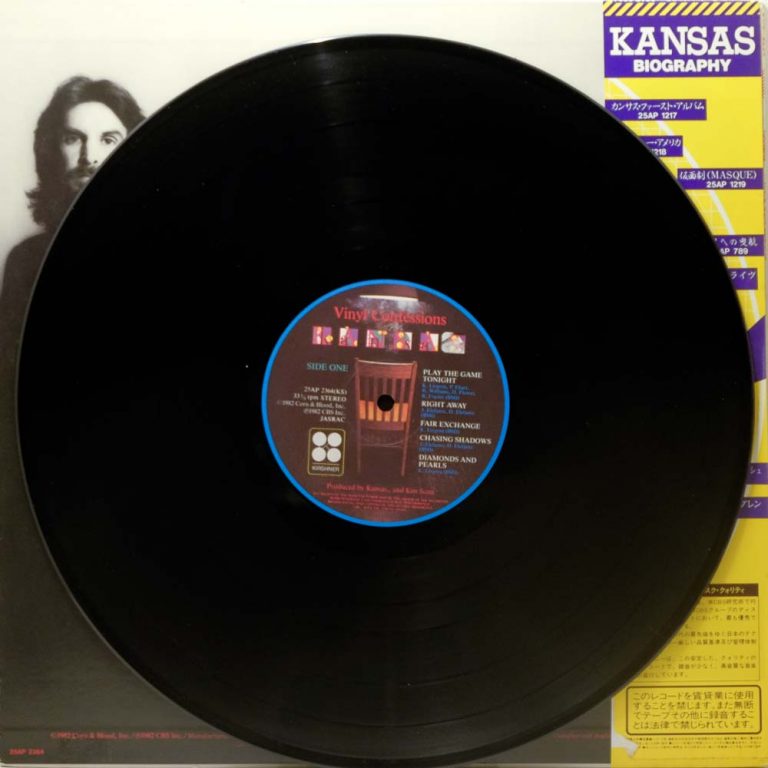 Kansas - Vinyl Confessions - Raw Music Store
