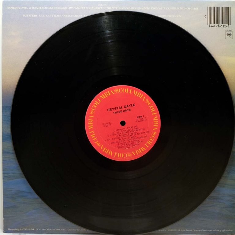 Crystal Gayle - These Days - Raw Music Store