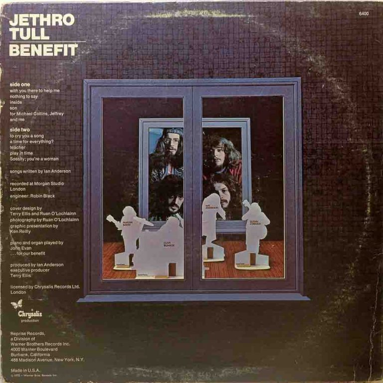 Jethro Tull - Benefit - Raw Music Store