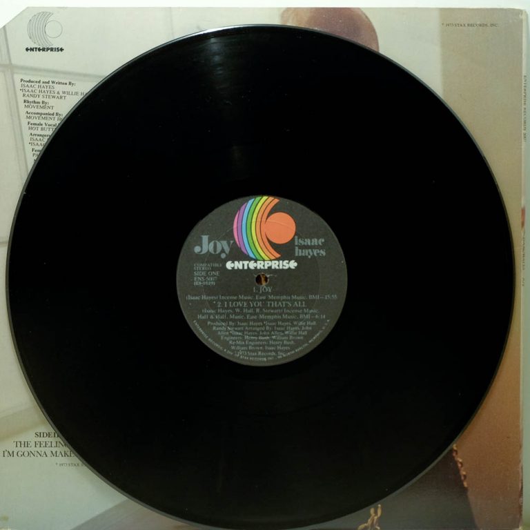 Isaac Hayes - Joy - Raw Music Store