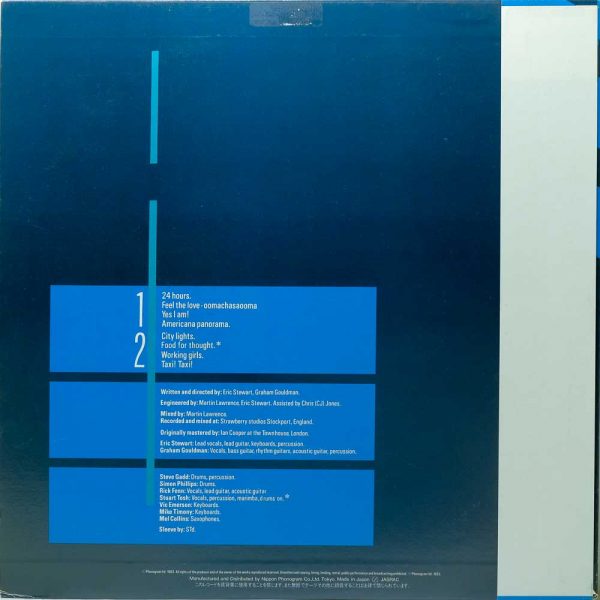 10cc - Windows In The Jungle - Raw Music Store