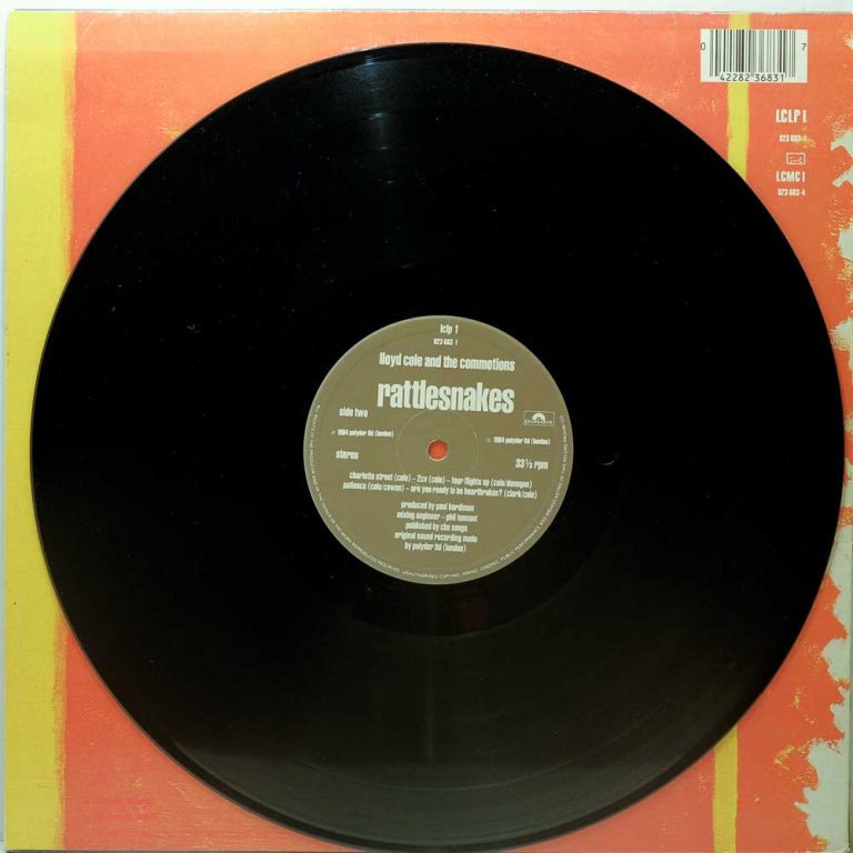 Lloyd Cole & The Commotions - Rattlesnakes - Raw Music Store