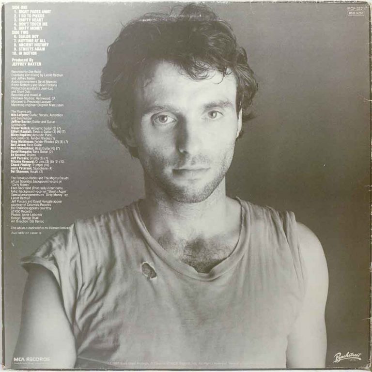 Nils Lofgren - Night Fades Away - Raw Music Store