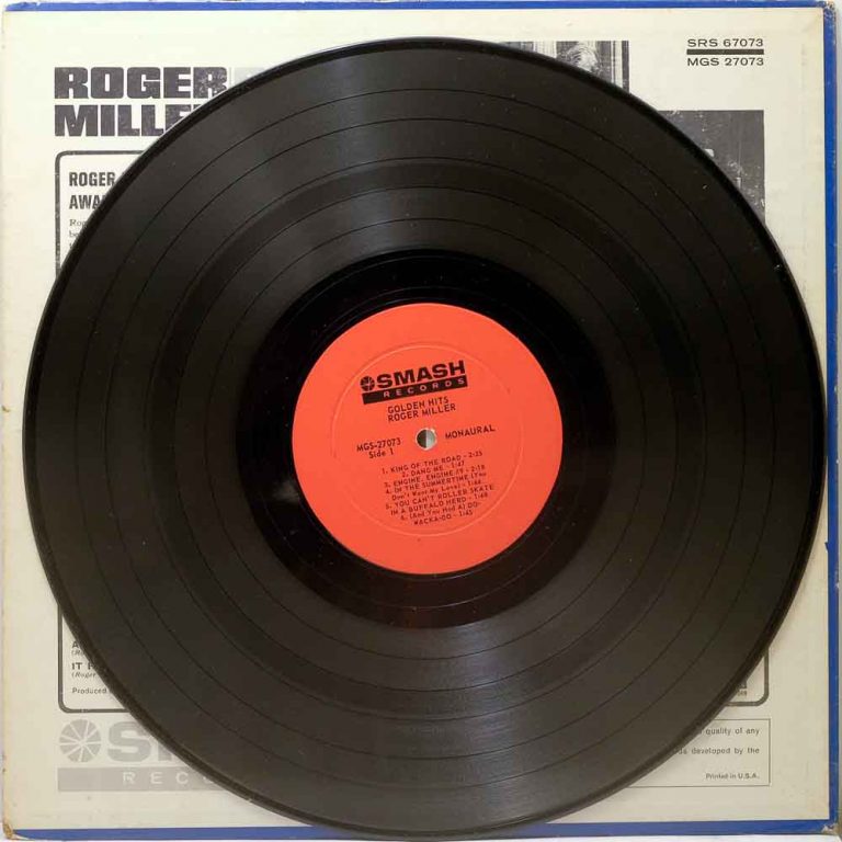 Roger Miller - Golden Hits - Raw Music Store