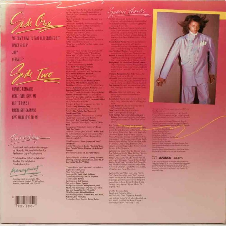 Jermaine Stewart - Frantic Romantic - Raw Music Store