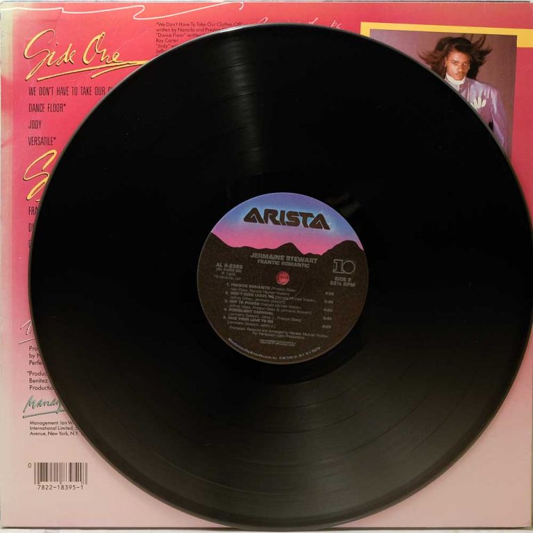 Jermaine Stewart - Frantic Romantic - Raw Music Store