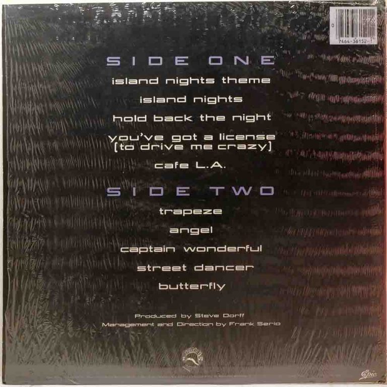 Tony Sciuto - Island Nights - Raw Music Store