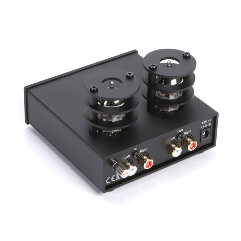 Pro-Ject Tube Box S2 Tube Phono Preamplifier - Black - Raw Music Store