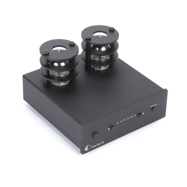 Pro-Ject Tube Box S2 Tube Phono Preamplifier - Black - Raw Music Store