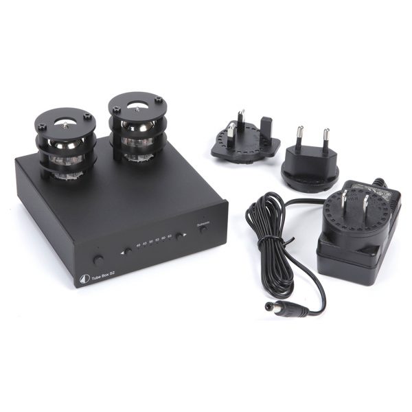 Pro-Ject Tube Box S2 Tube Phono Preamplifier - Black - Raw Music Store
