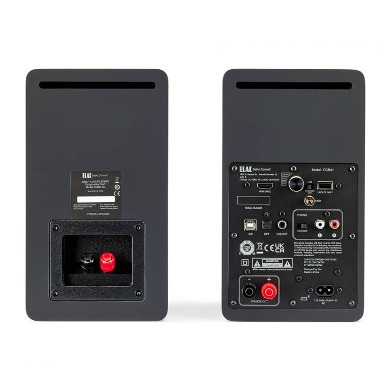 Thorens TD 201 Turntable, ELAC Debut ConneX DCB41 Speakers plus AED 300 ...