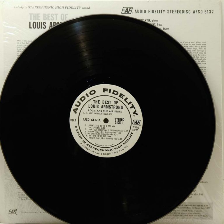 Louis Armstrong - The Best Of Louis Armstrong - Raw Music Store