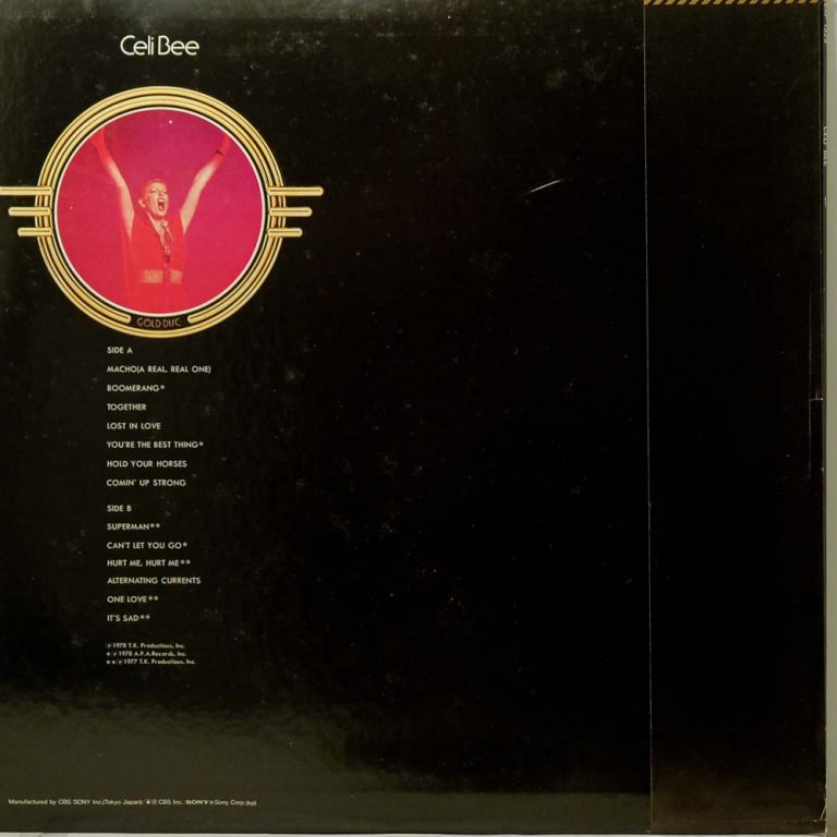 Celi Bee - Celi Bee - Raw Music Store