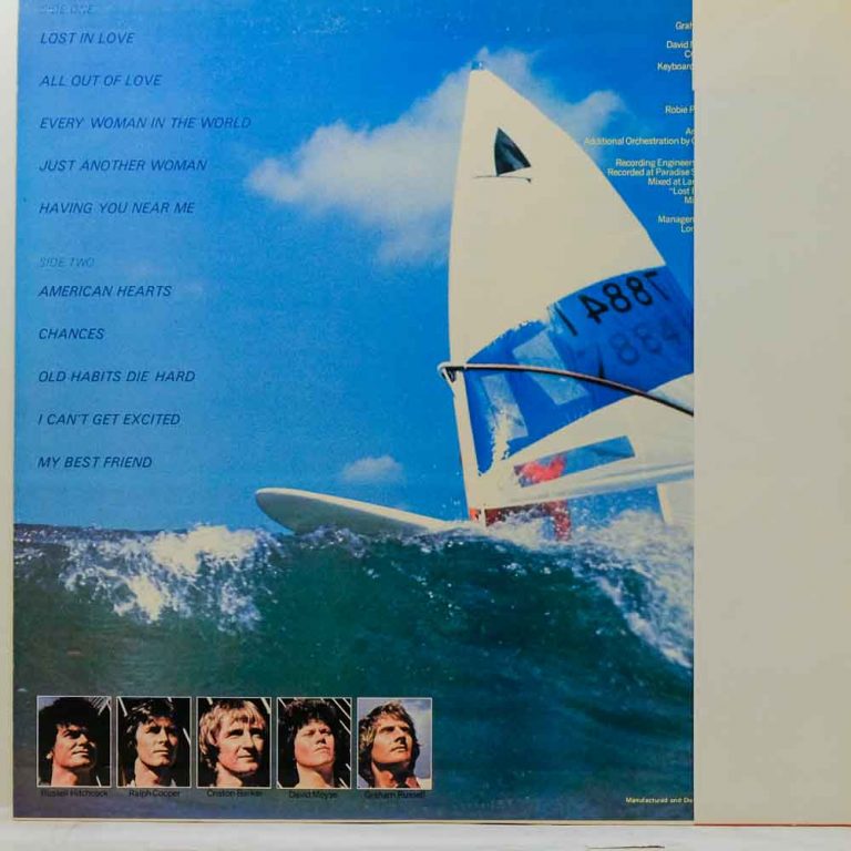 Air Supply - Lost In Love - Raw Music Store