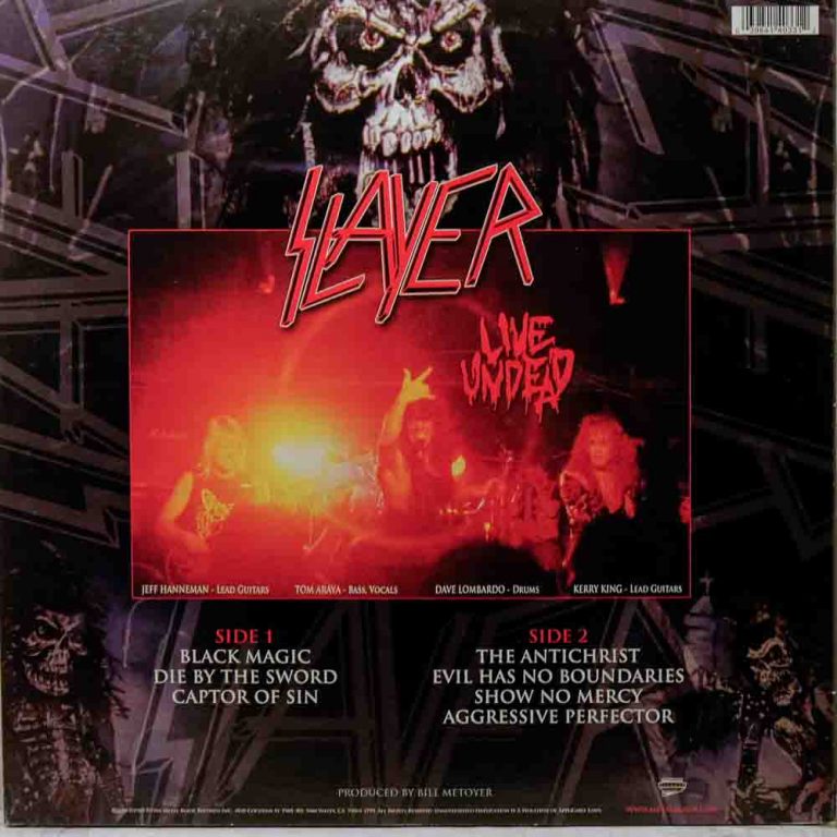 Slayer - Live Undead - Raw Music Store