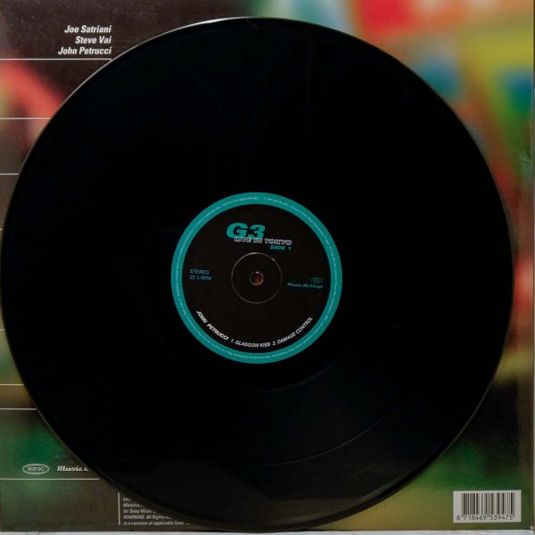 G3, Joe Satriani / Steve Vai / John Petrucci - G3 Live In Tokyo - Raw Music Store