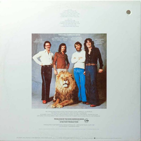 The Don Harrison Band - The Don Harrison Band - Raw Music Store