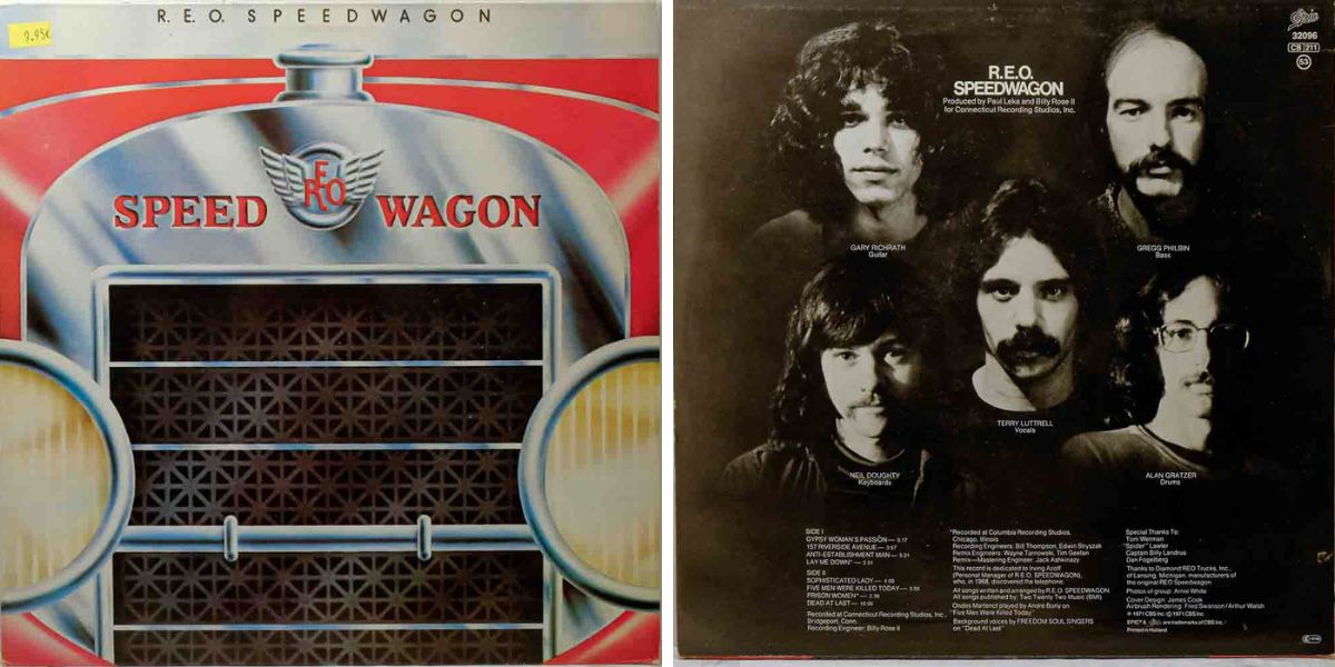 Reo Speedwagon Album Covers