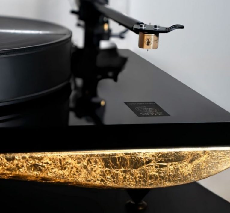Gold Note Mediterraneo Turntable - Gold - Raw Music Store