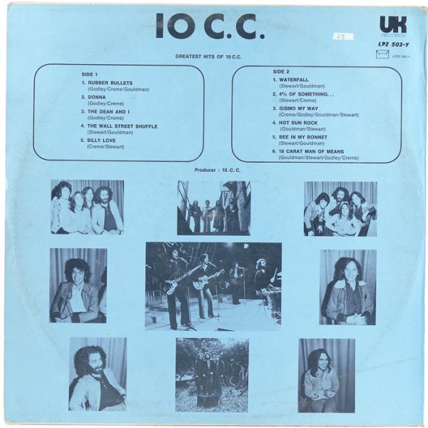 10cc - Greatest Hits Of 10cc - Raw Music Store