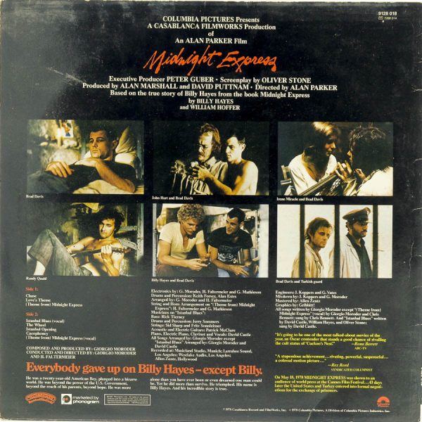 Giorgio Moroder - Midnight Express (Music From The Original Motion ...