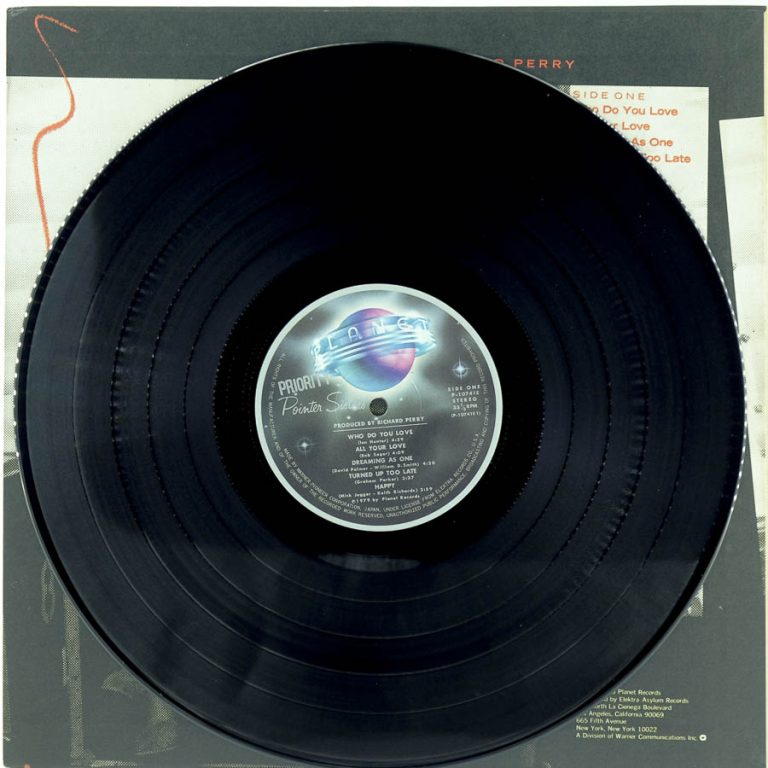 Pointer Sisters - Priority - Raw Music Store